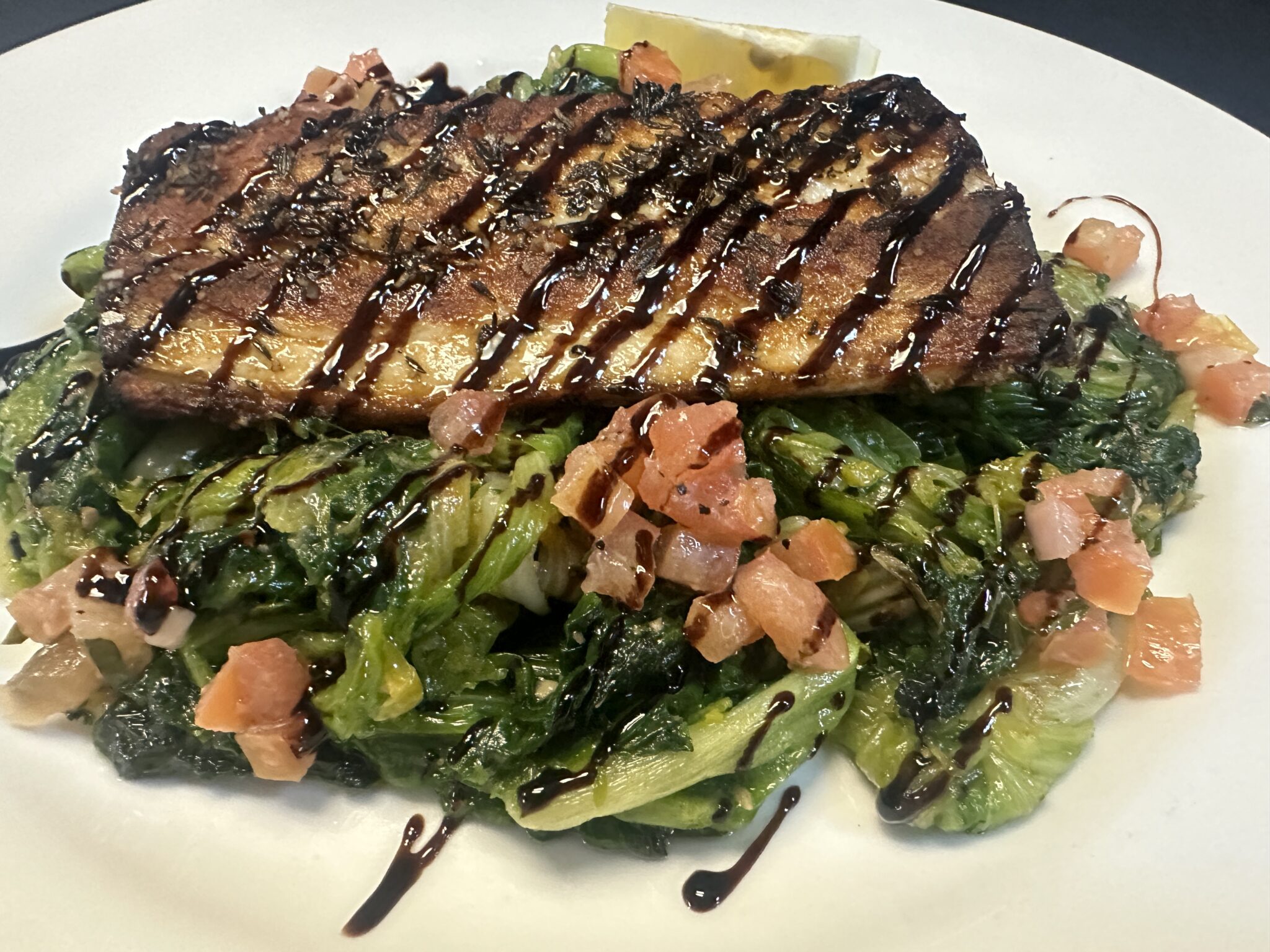 A Seafood Masterpiece: Pan-Seared Mahi Mahi at Balagio Restaurant ...
