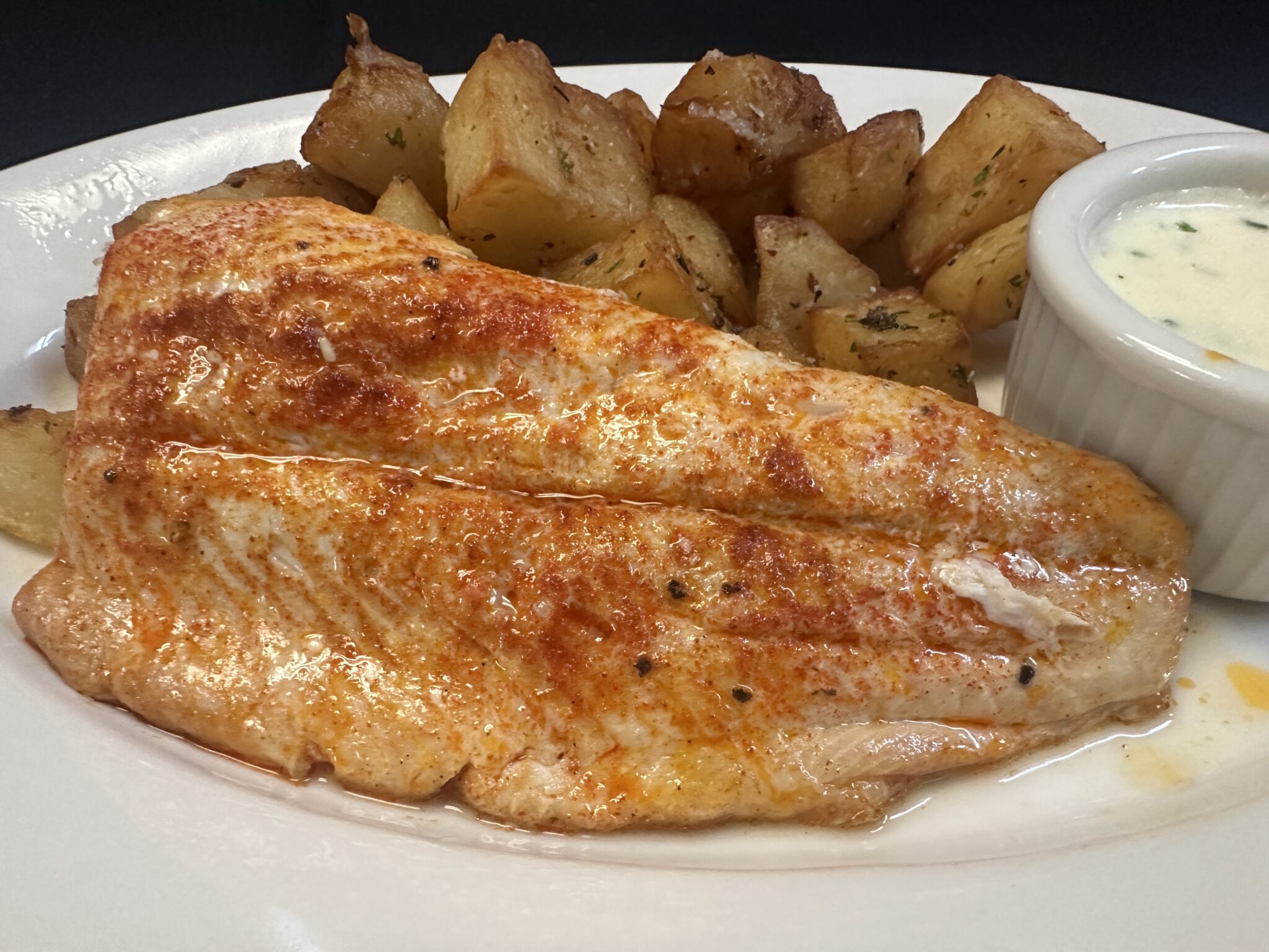 Whitefish Dinner at Balagio – Fresh, Flavorful & Light at Balagio